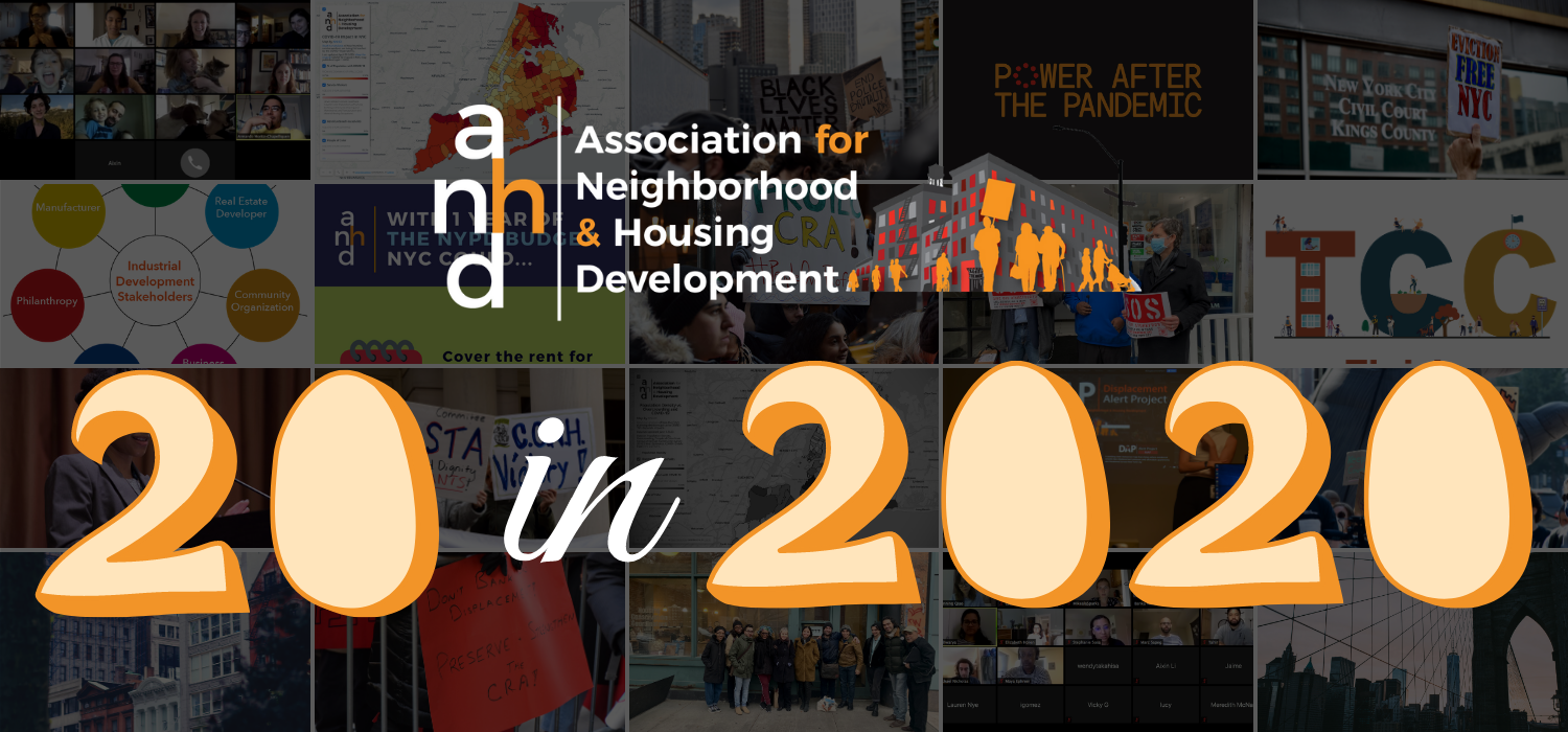 20 in 2020: ANHD's Year in Review | Association for Neighborhood and ...