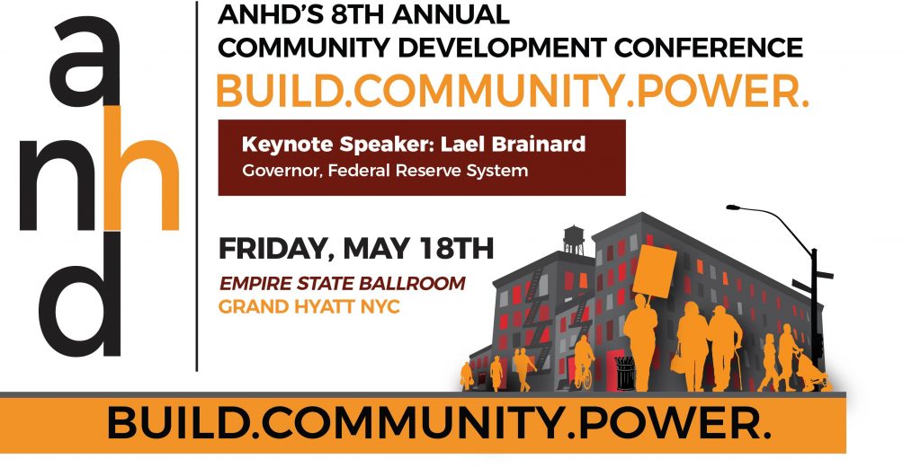 ANHD 2016 – Building the Community Development Movement